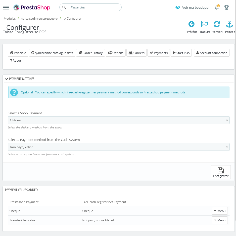 Cash Register Help: Prestashop Module