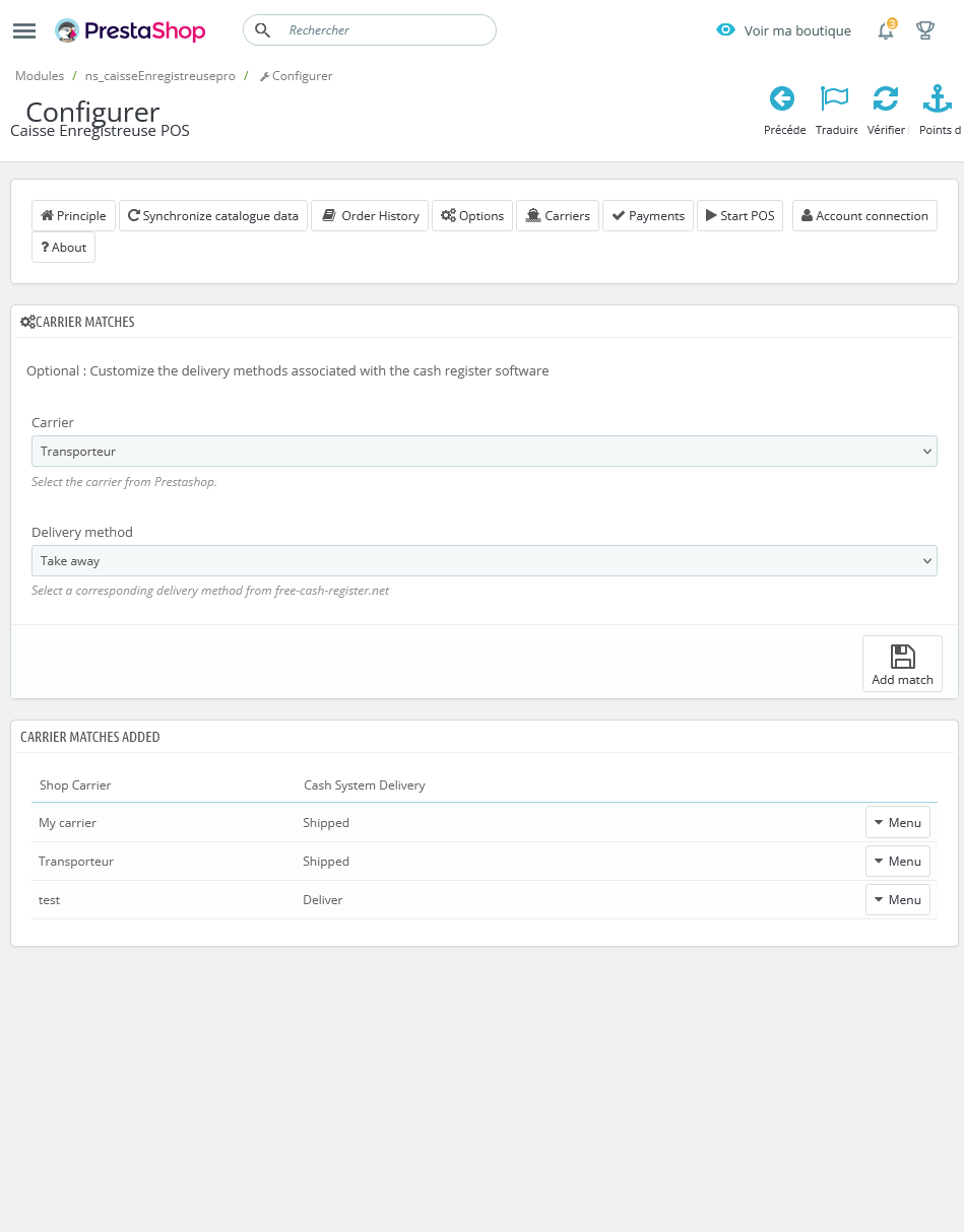 Cash Register Help: Prestashop Module